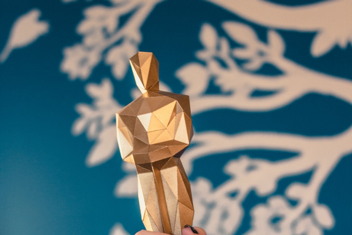 DIY Oscar 3D model template, a Graphic by PolyFish