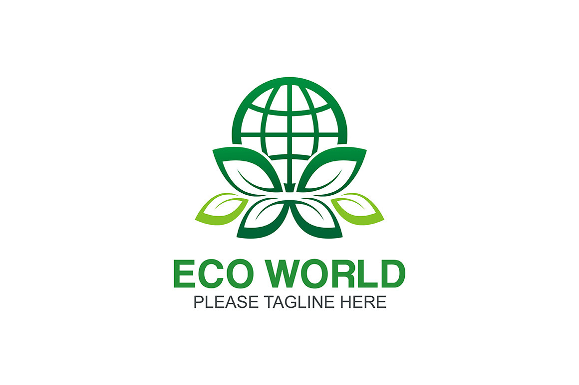 Eco World Logo, a Branding & Logo Template by Friendesigns