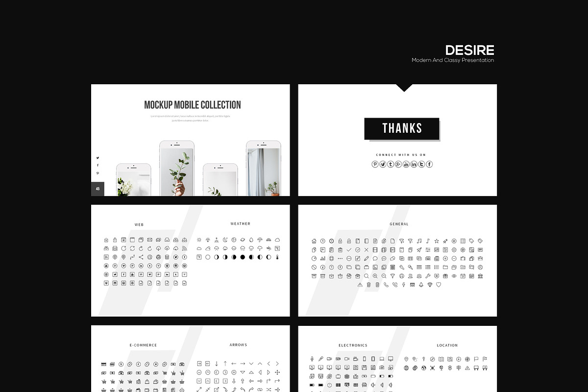Desire Powerpoint Template, a Presentation Template by Rocket Template