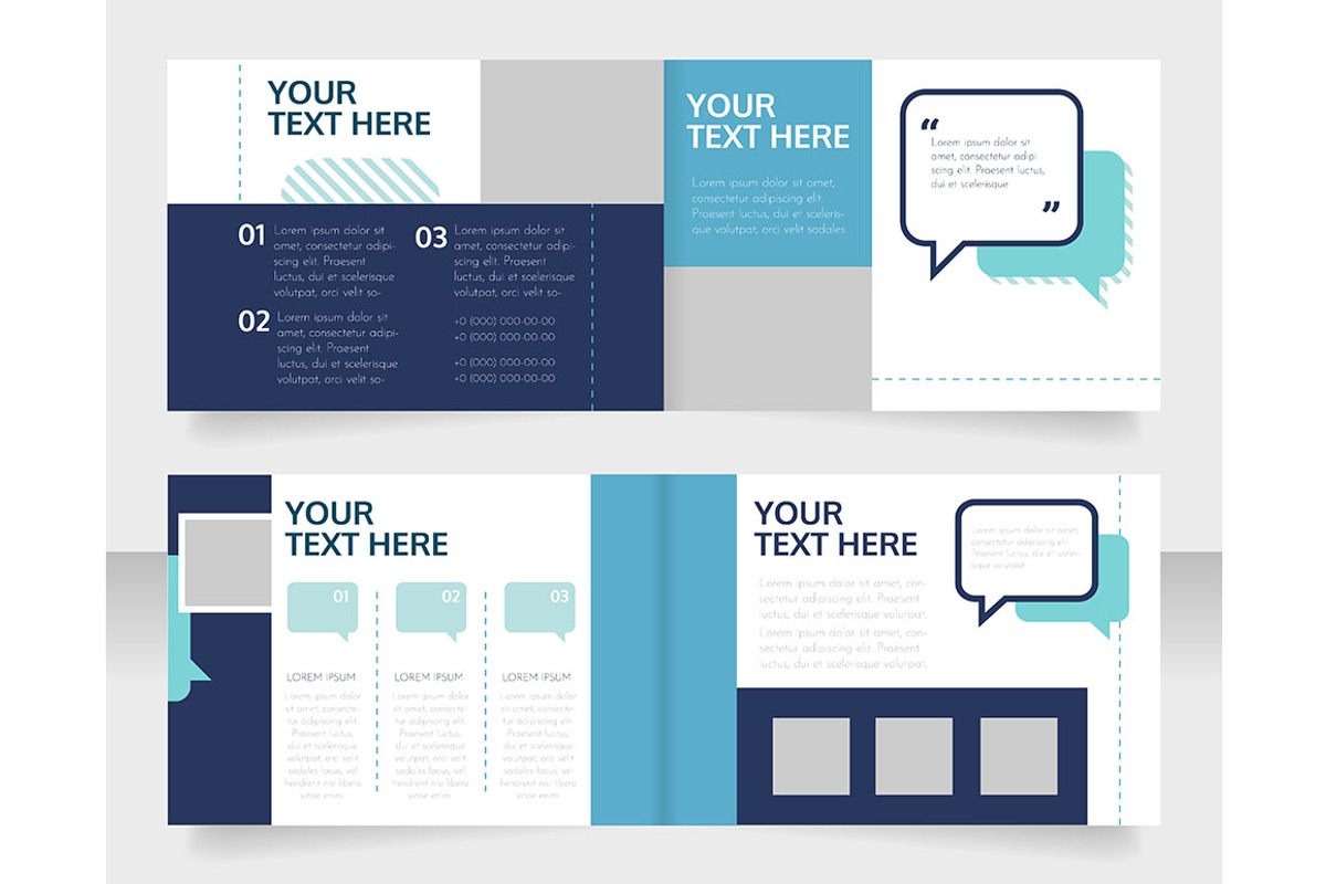 Social media marketing tools bifold, a Brochure Template by IMG visuals ...