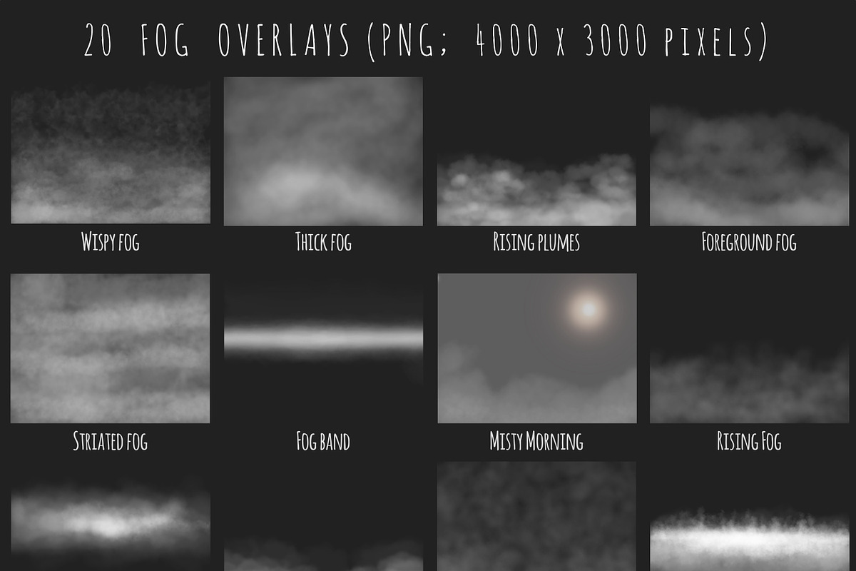 Weather Overlay Bundle, an Object Graphic by Paper Farms