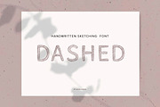 Dashed Handwritten Alphabet, a Symbol Font by Alice_Evans
