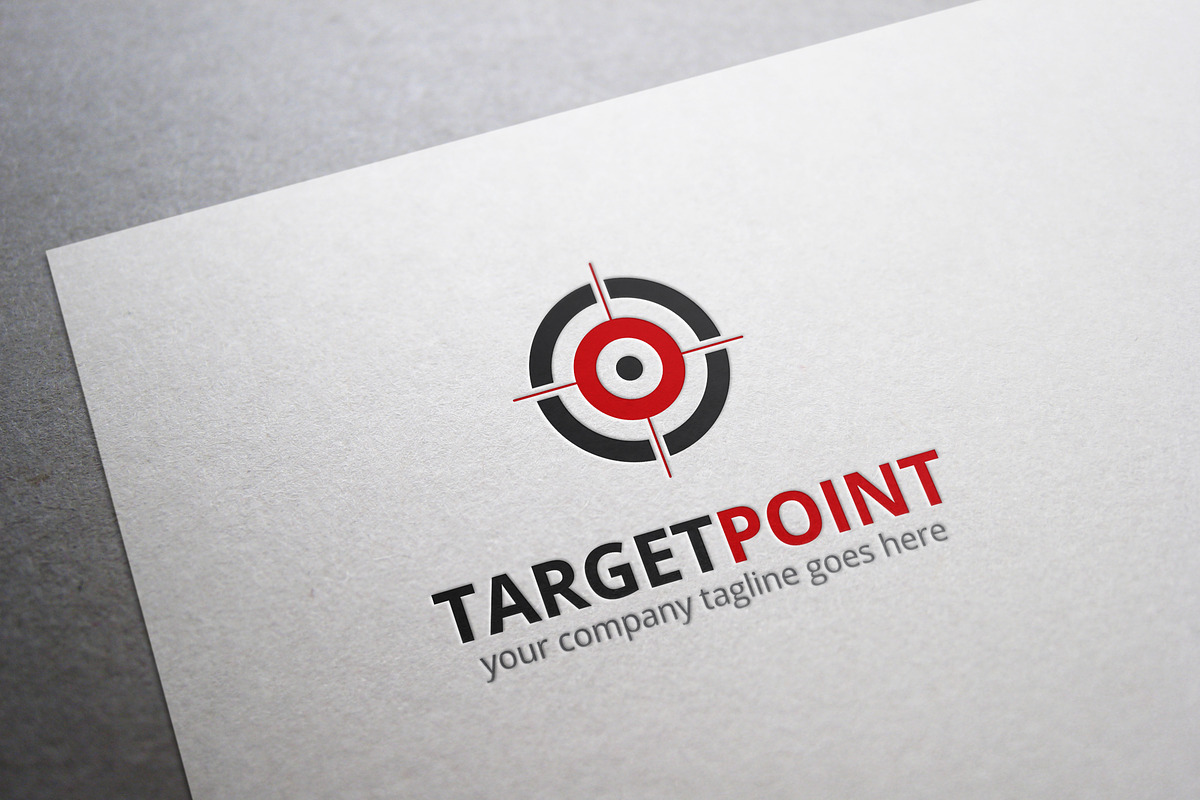 Target Point Logo, a Branding & Logo Template by XpertgraphicD