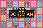 Boho-chic Seamless Vector Patterns | Creative Market