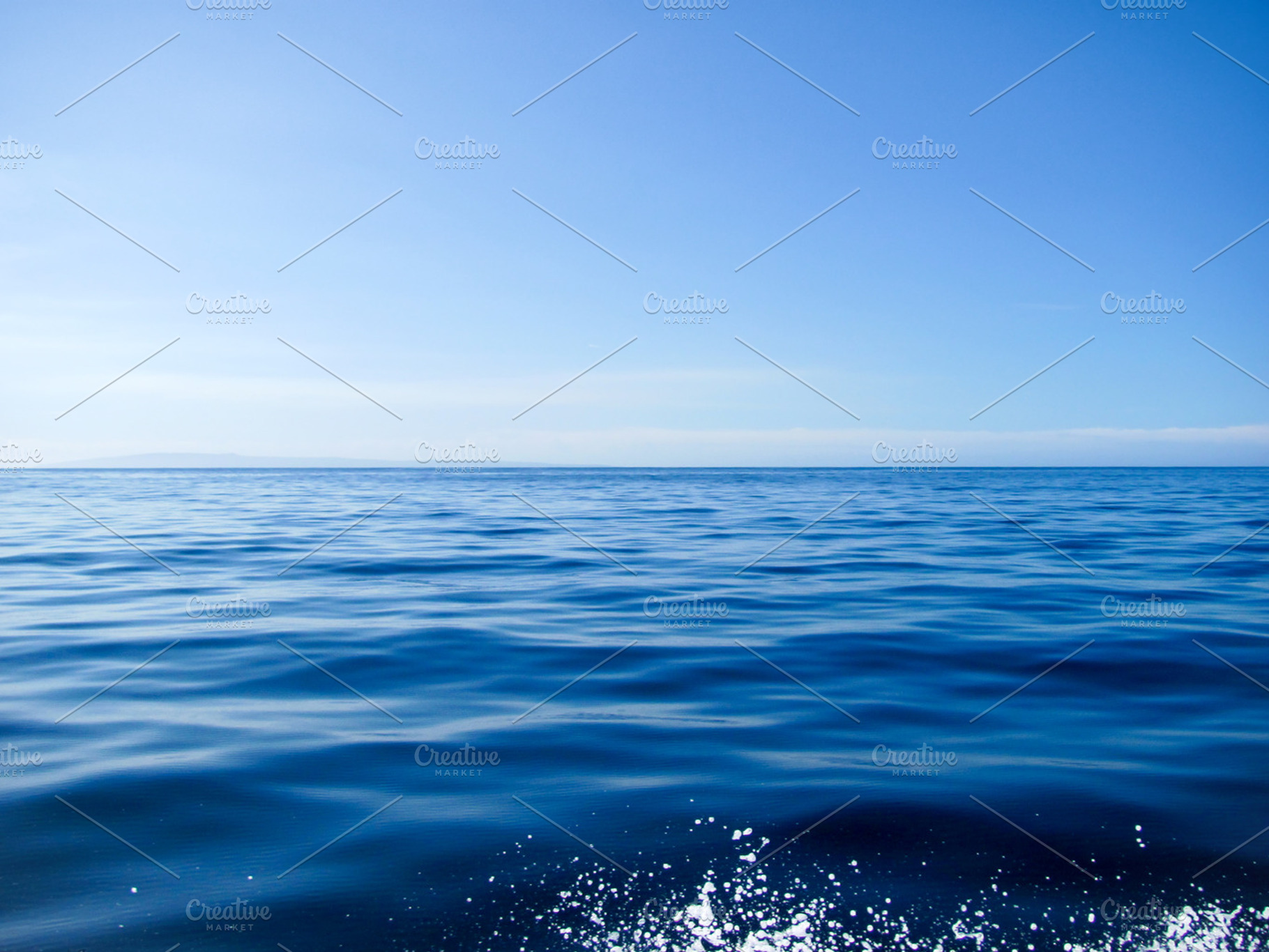 Hawaii Sea Deep Blue, a Nature Photo by Photofanaticus | Creative Market