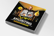 Anointing Service Church Poster, a Flyer Template by Psd Templates