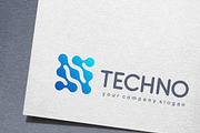 Techno Logo, a Branding & Logo Template by IKarGraphics
