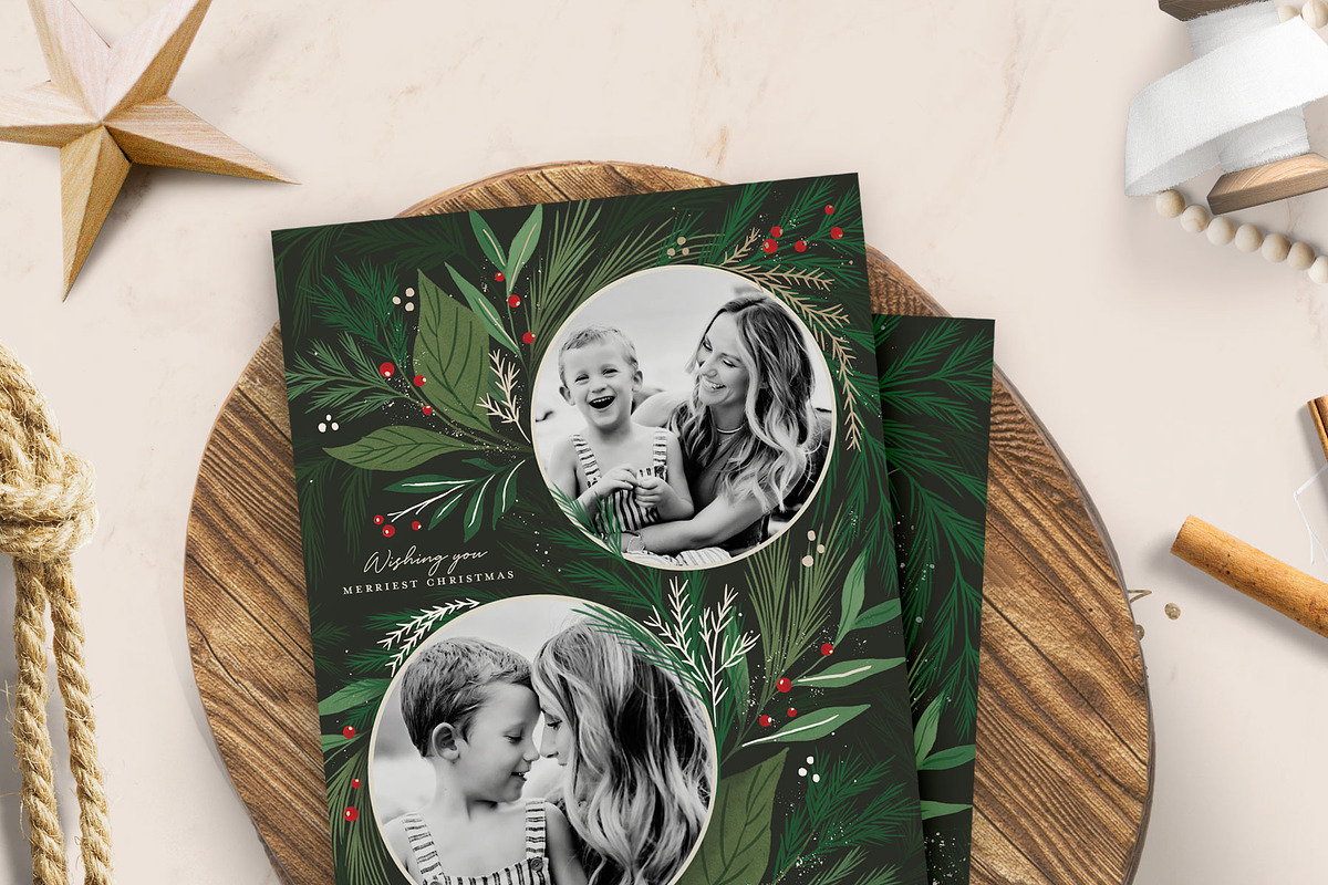 Christmas Card Templates 2024, a Card Template by 7th Avenue Designs