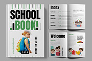 School Photo Book Layout | Creative Market
