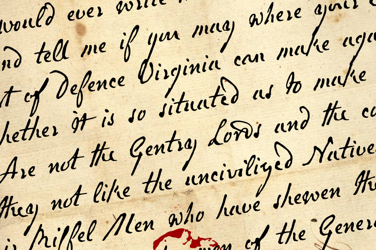 Abigail Adams, a disconnected cursive.