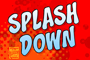 Splashdown, a Font by Comicraft Fonts