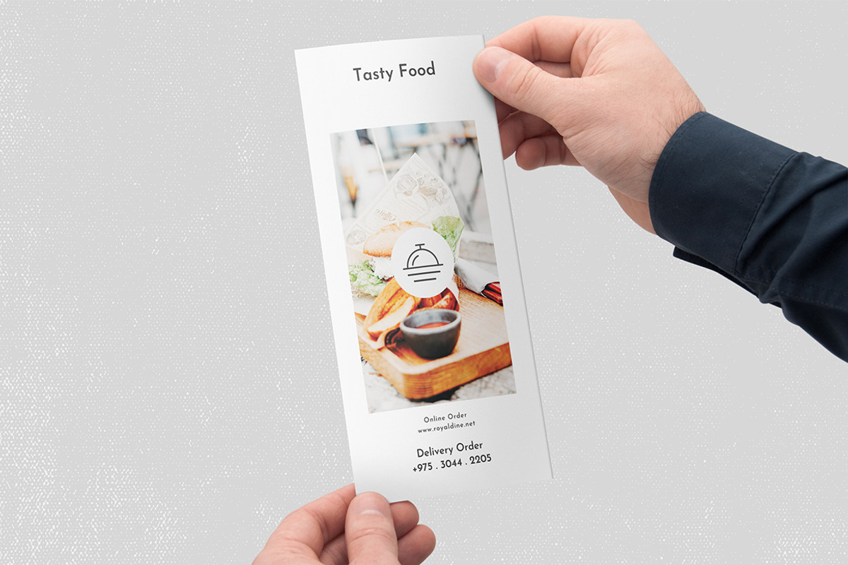 Simple Trifold Menu Template, a Brochure Template by Designsoul14