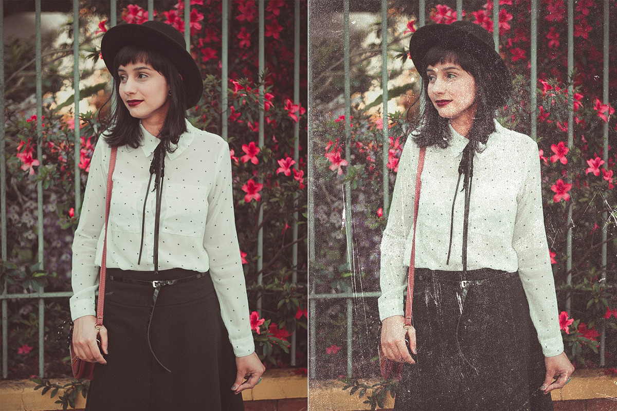 Vintage Photo Overlays, a Texture Graphic by Medialoot