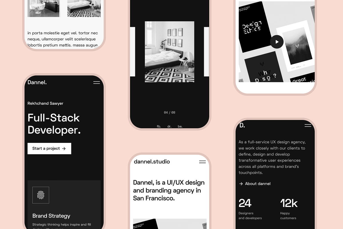 Dannel - Agency Portfolio Template, a HTML Template by UniStudio
