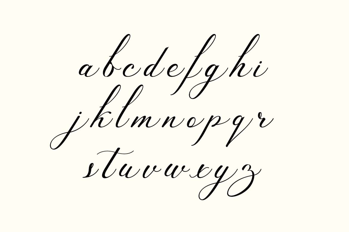 Aurelia Marcelina Modern Calligraphy