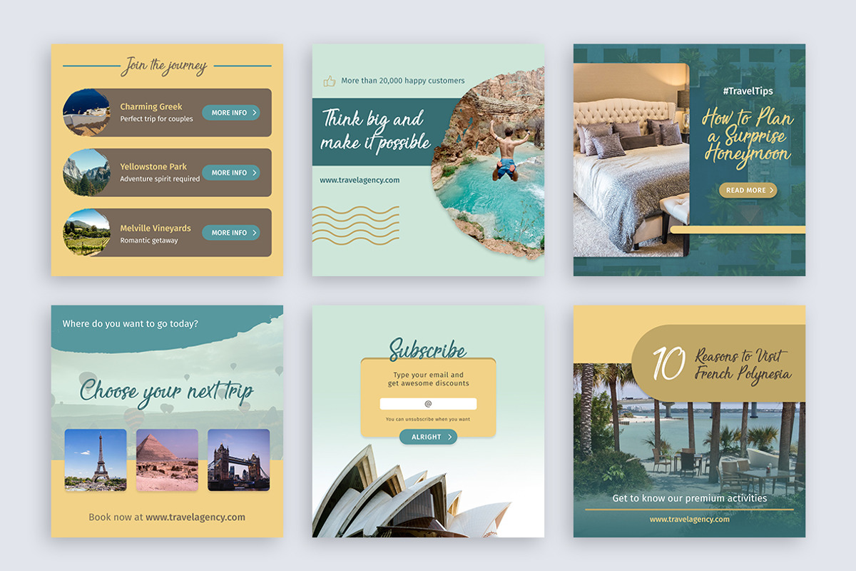 Instagram Banners, a Social Media Template by Brandify Studio ...