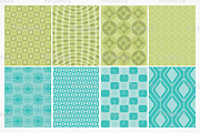 Funky Retro Vector Patterns, a Pattern Graphic by EezyPremium