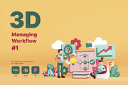 3D Managing Workflow - 1, an Object 3D Model by SLAB! Design