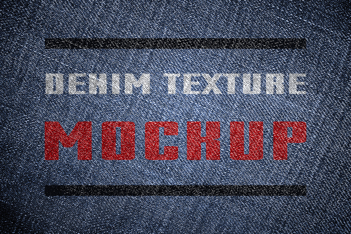 Denim mockup, an Apparel Mockup by RM_design