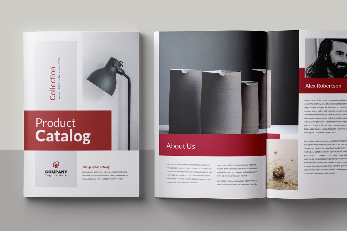 Modern Product Catalogue | Creative Market