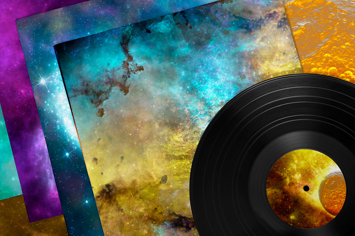 120+ Galaxy Procreate Brushes Pack, a Brush Add-On by OlgaRom