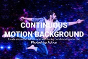 Continuous Motion Background, an Action Add-On by Danive Studio