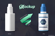 Vape Liquid Bottle Mockup, a Packaging Mockup by idesignstudio
