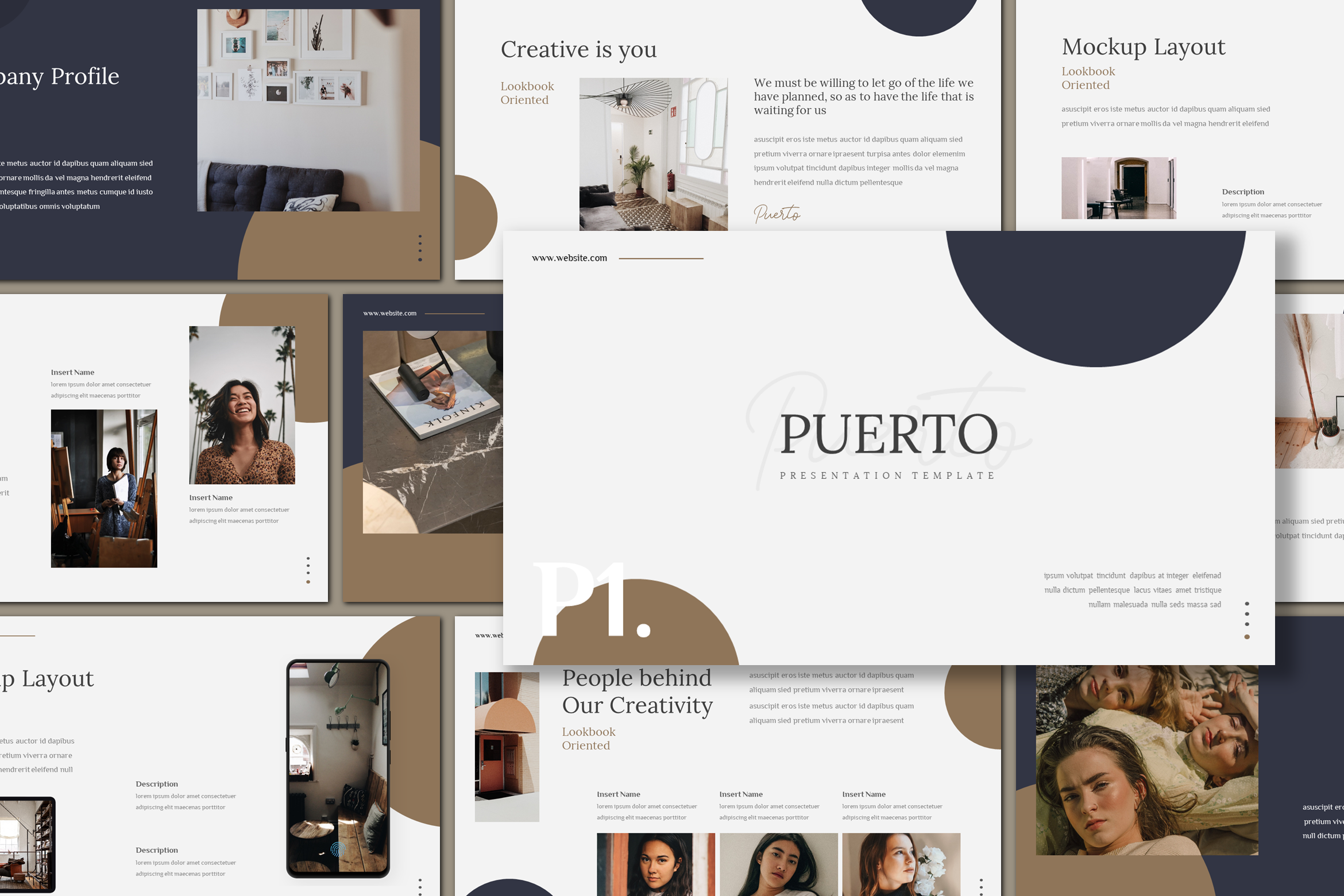 Puerto - Powerpoint Template, a Presentation Template by deasign
