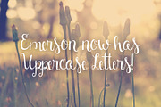 Emerson, a Script Font by OnTheSpotStudio