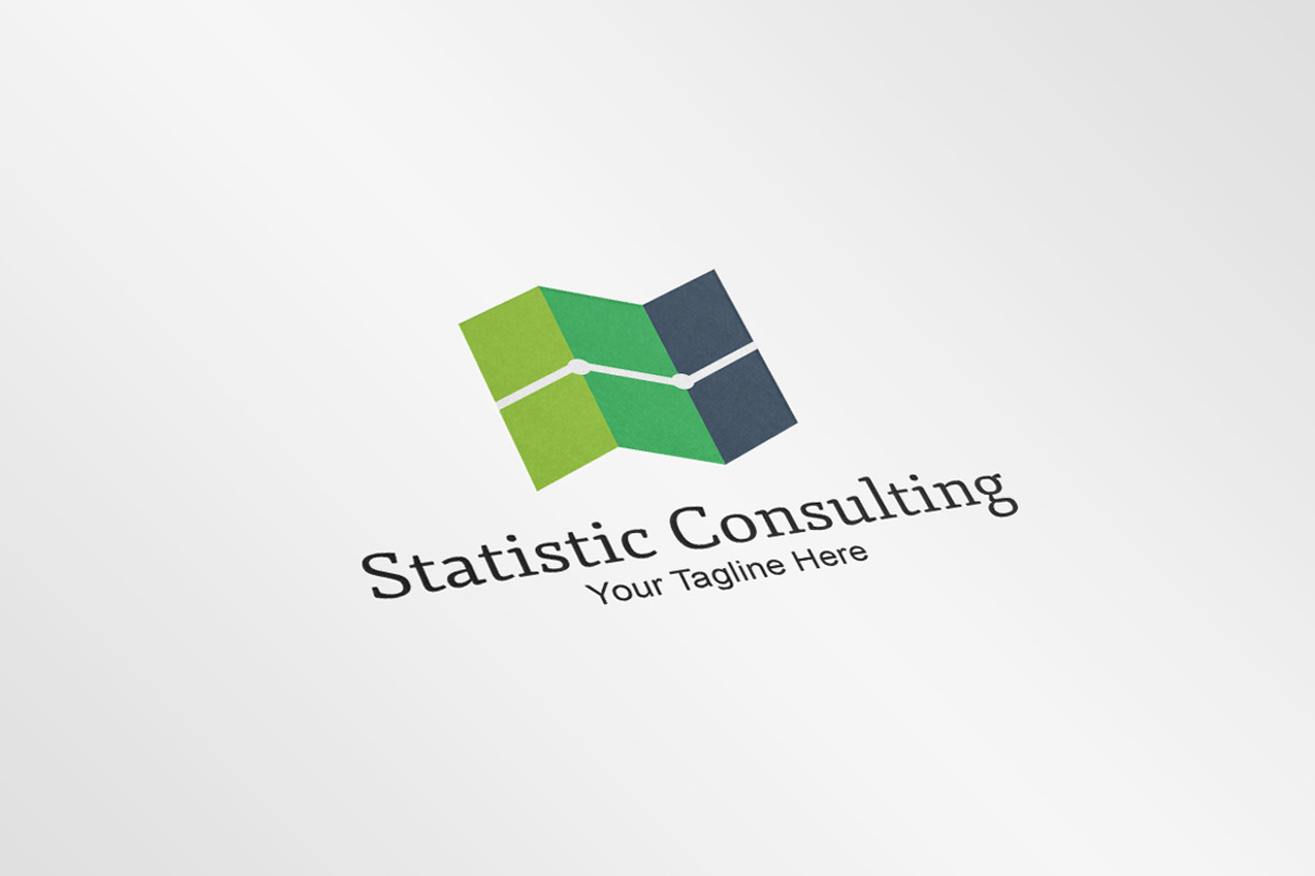 Statistic Consulting Logo Template, a Branding & Logo Template by ...
