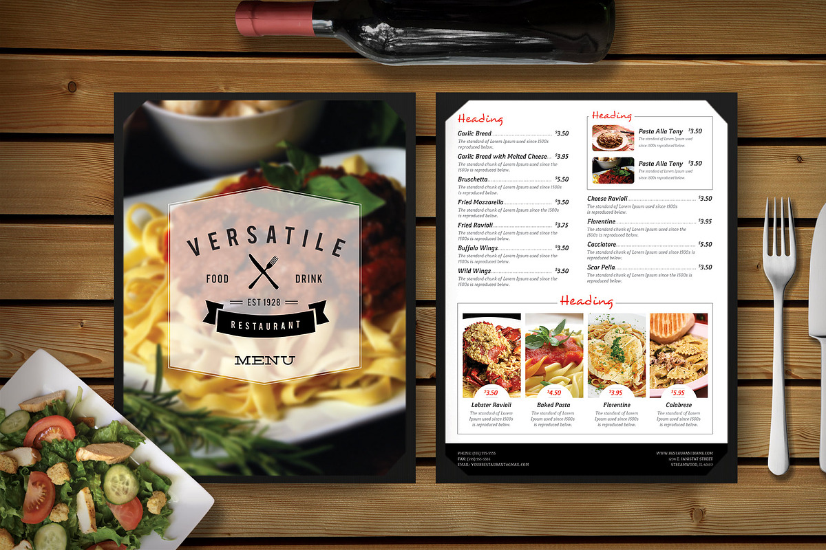 Ultimate Food and Restaurant Bundle, a Product Mockup by Nathan Knight ...