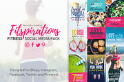 Fitspirations - Social Media Pack, a Social Media Template by Numszky ...