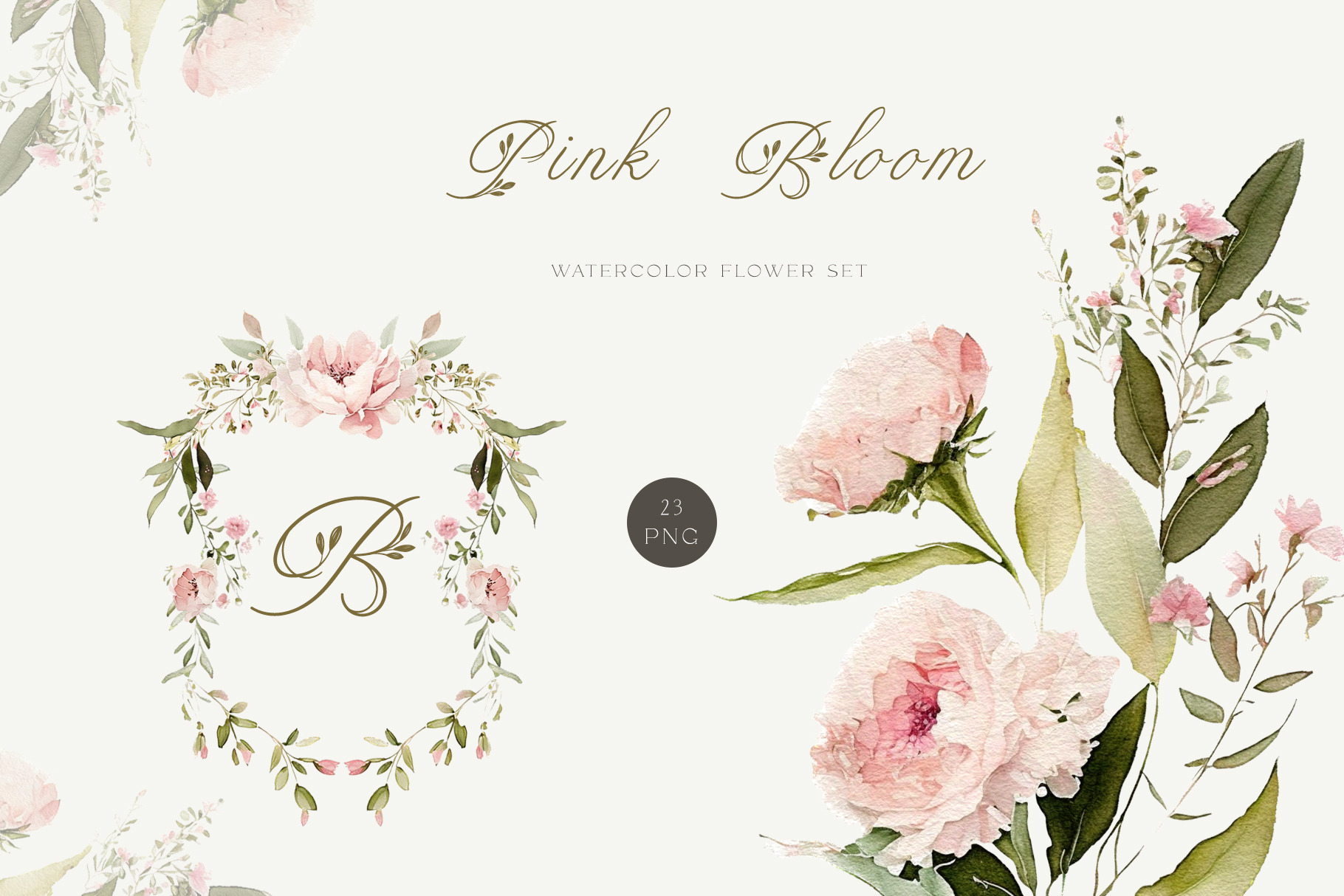 Pink Bloom | Creative Market