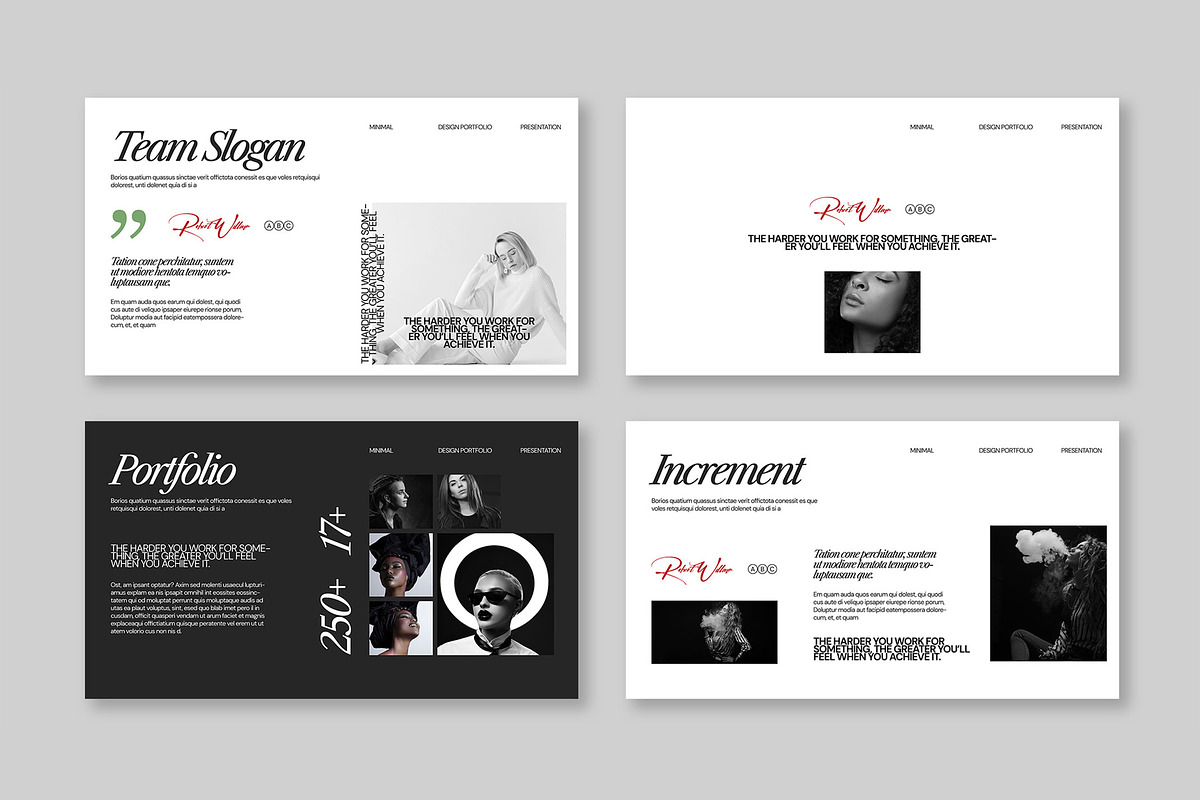 Design Portfolio Presentation