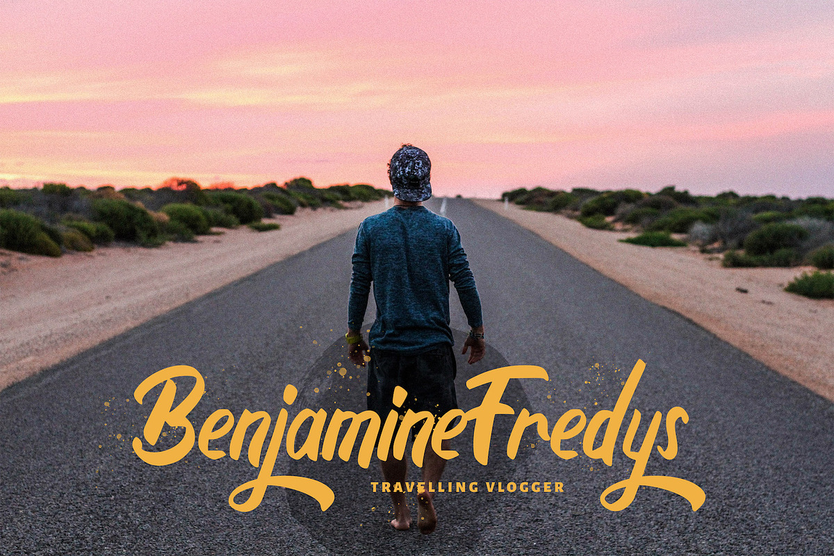 Boyna - Bold Script Font, a Script Font by StringLabs