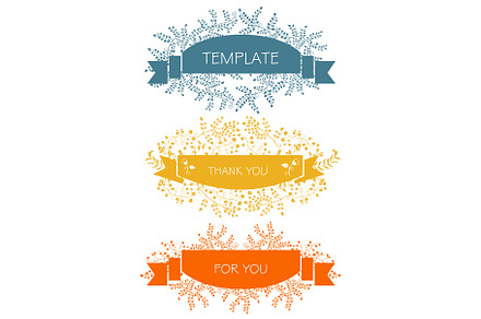 Vintage design, borders, elements, a Decorative Illustration by Yayasya