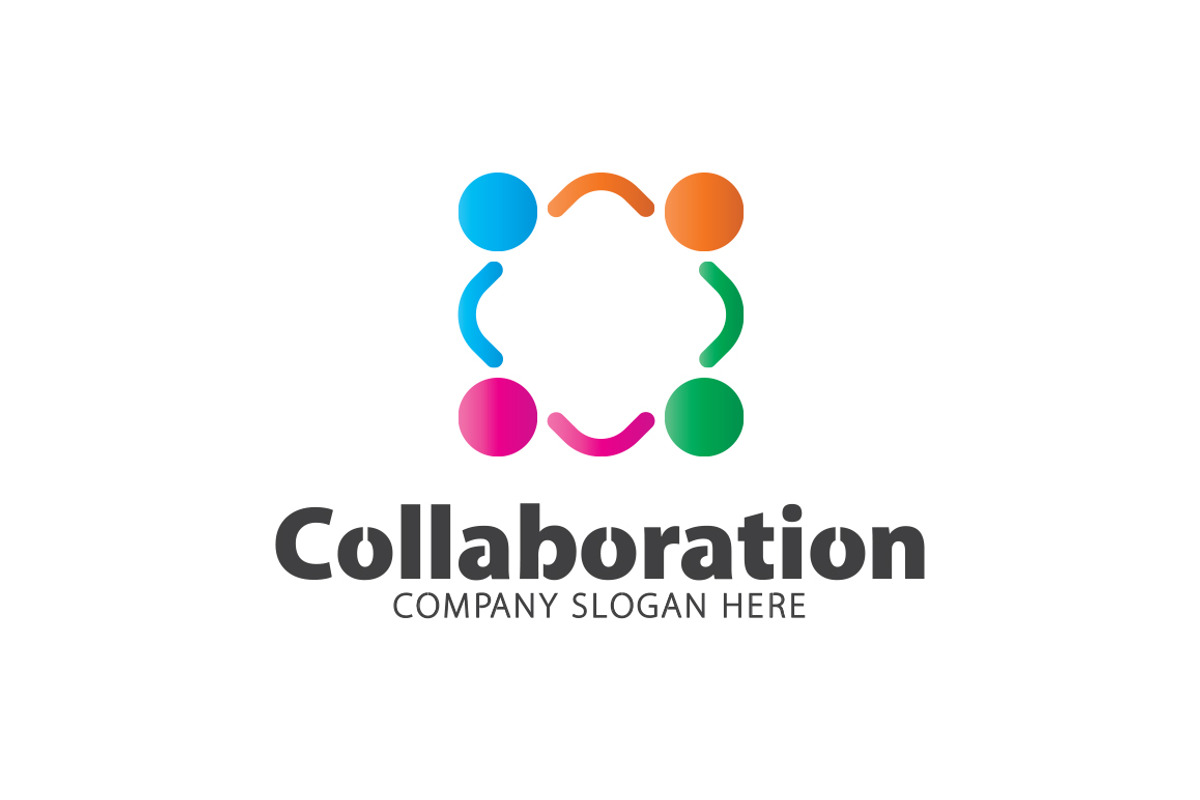 Collaboration Logo, a Branding & Logo Template by Creative Dezing