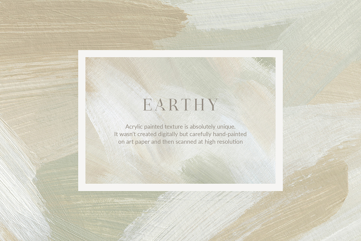 Earthy Abstract Painted Backgrounds, a Texture Graphic by Aesthetic Eye