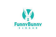 Playful Funny Bunny Logo Animal Pet, a Branding & Logo Template by ...