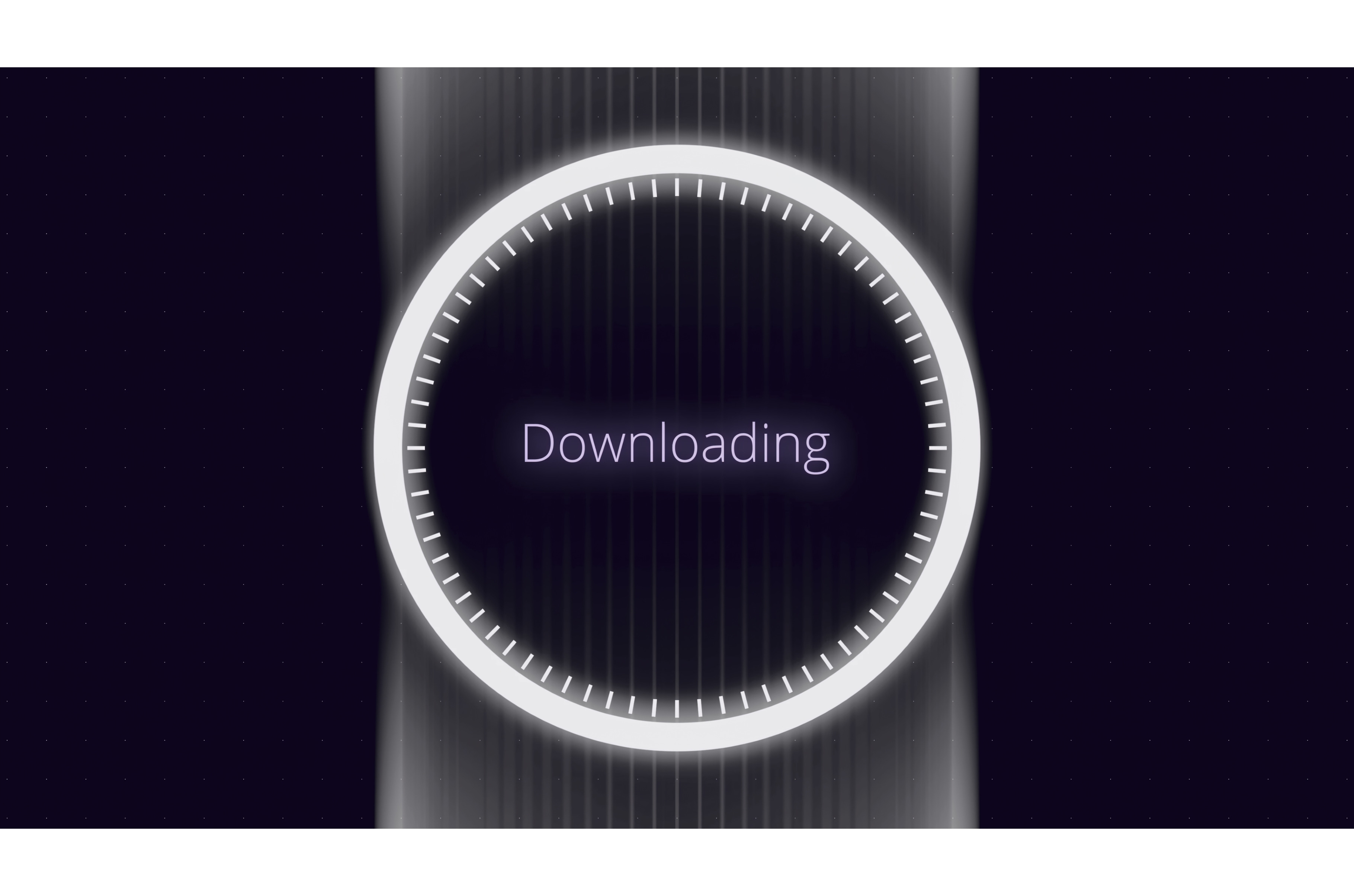 Abstract loading white circle with | Background Graphics ~ Creative Market