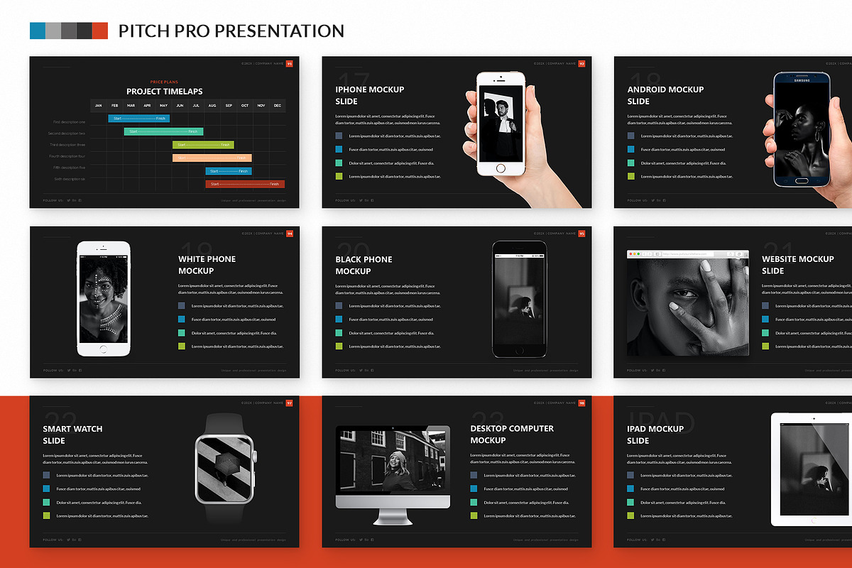 Pitch Pro Powerpoint Template