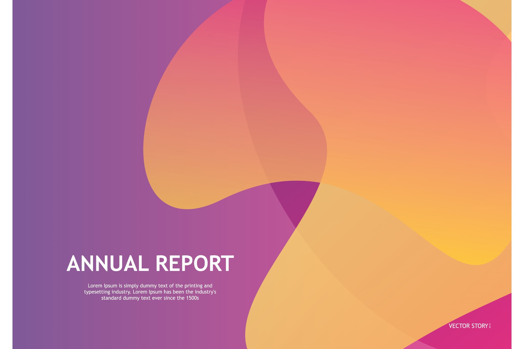 Design Template. Trendy Gradient, a Texture Graphic by CodeAndDesign