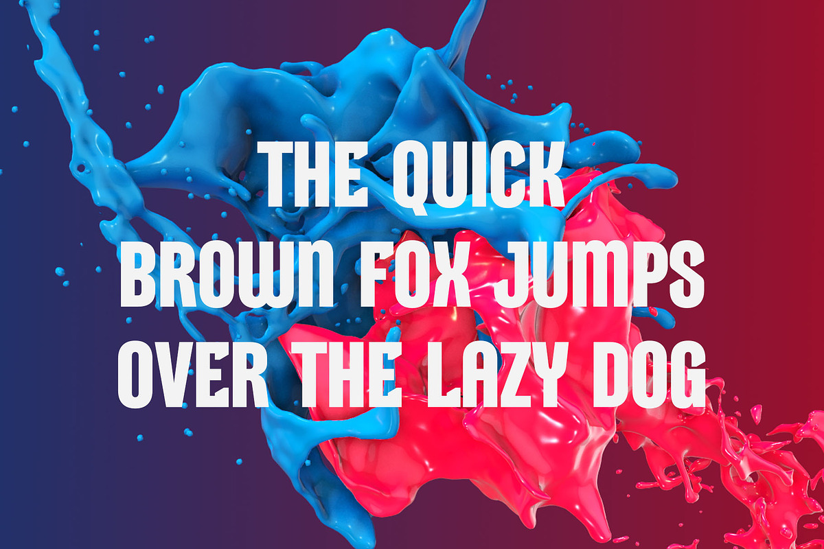 Racking - Modern Condensed Sans, a Sans Serif Font by Typeformers