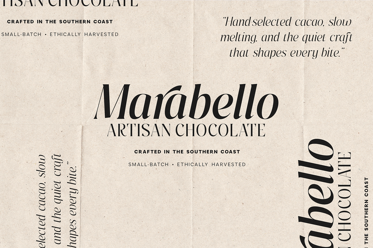 Pure Motif - An Elevated Serif Font
