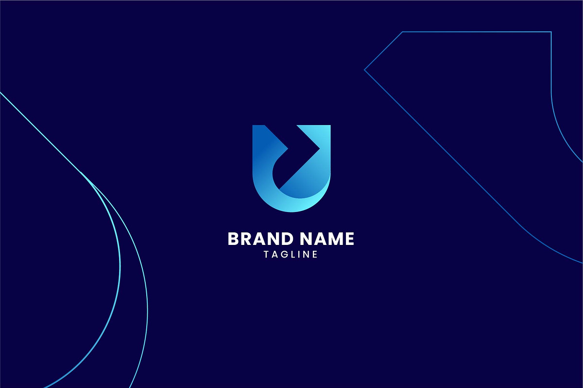 Letter U Next Logo