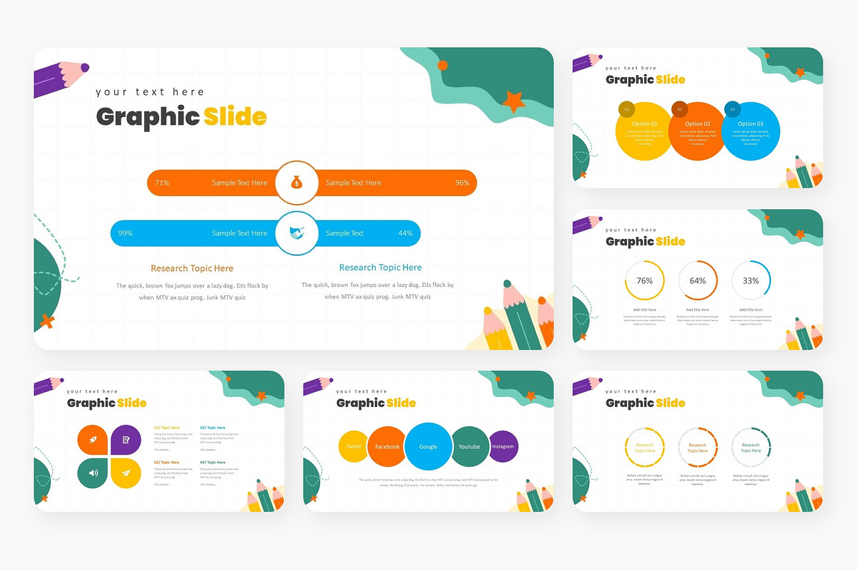 School Profile Powerpoint, a Presentation Template by CleversiteStd