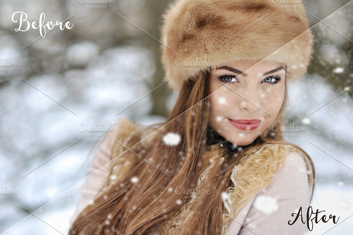 20 Snow Overlay Textures, a Texture Graphic by Layerform Design Co.
