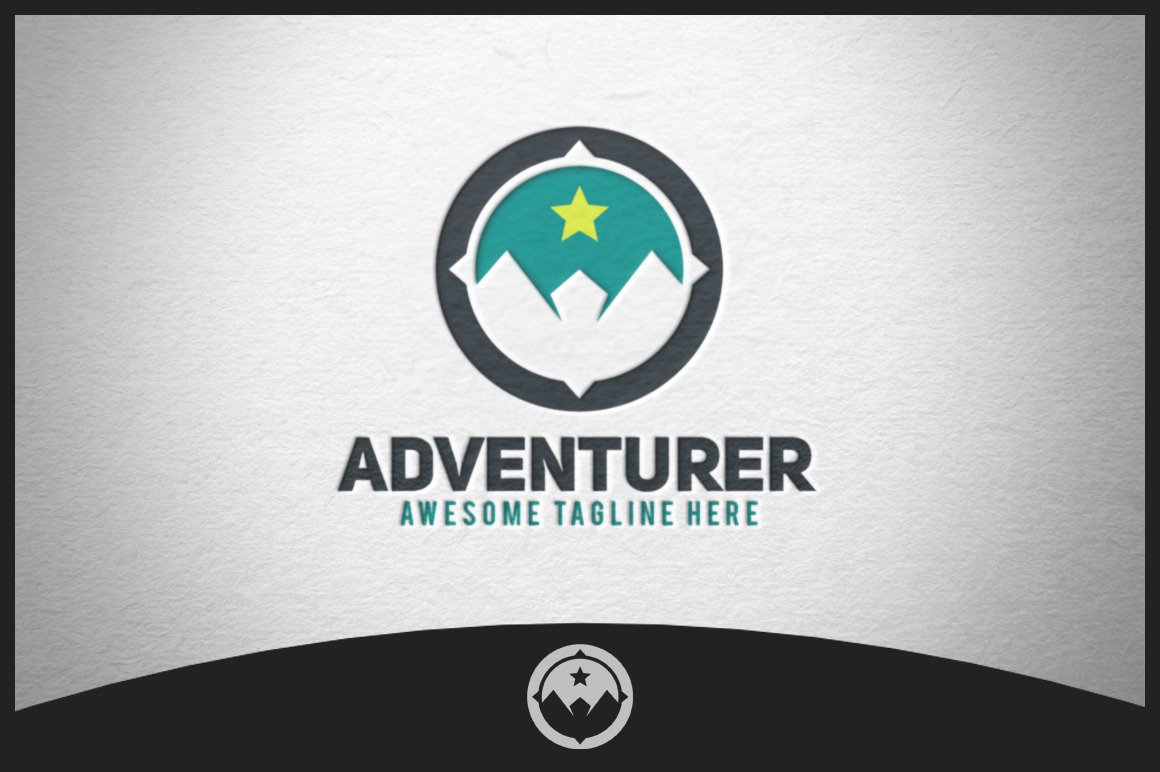 Adventurer Logo, a Branding & Logo Template by Scredeck