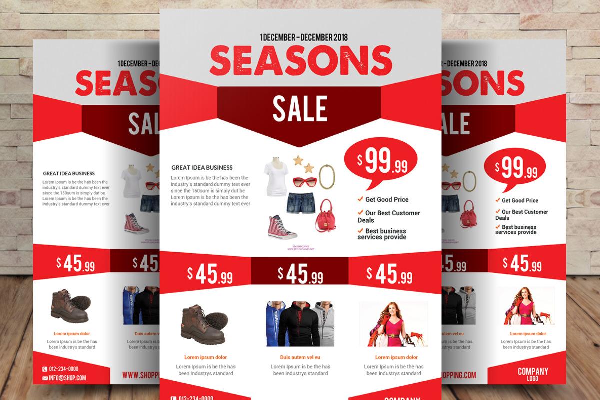 Product Sale Flyer, a Flyer Template by graphicforest