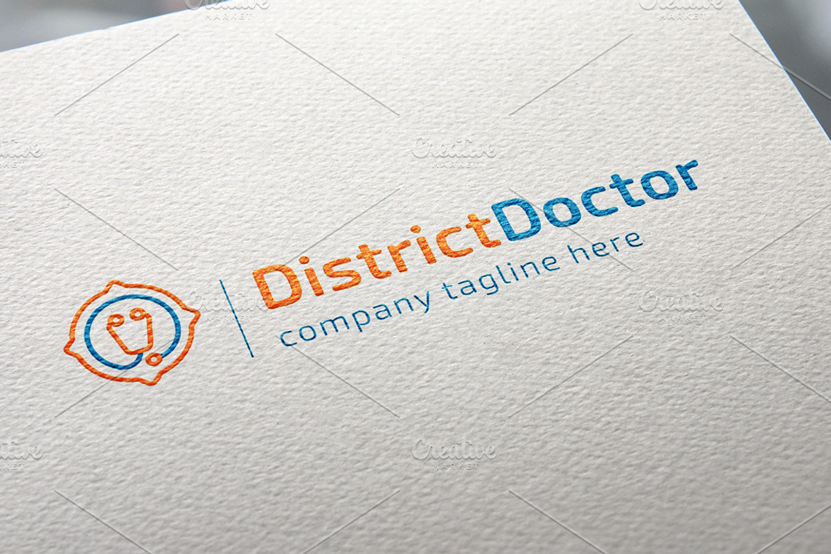 District Doctor | Logo, a Branding & Logo Template by TOF shop